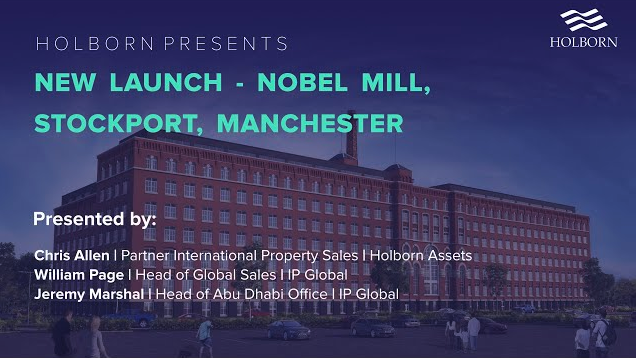 New Launch – Nobel Mill, Stockport, Manchester | Holborn Property ...